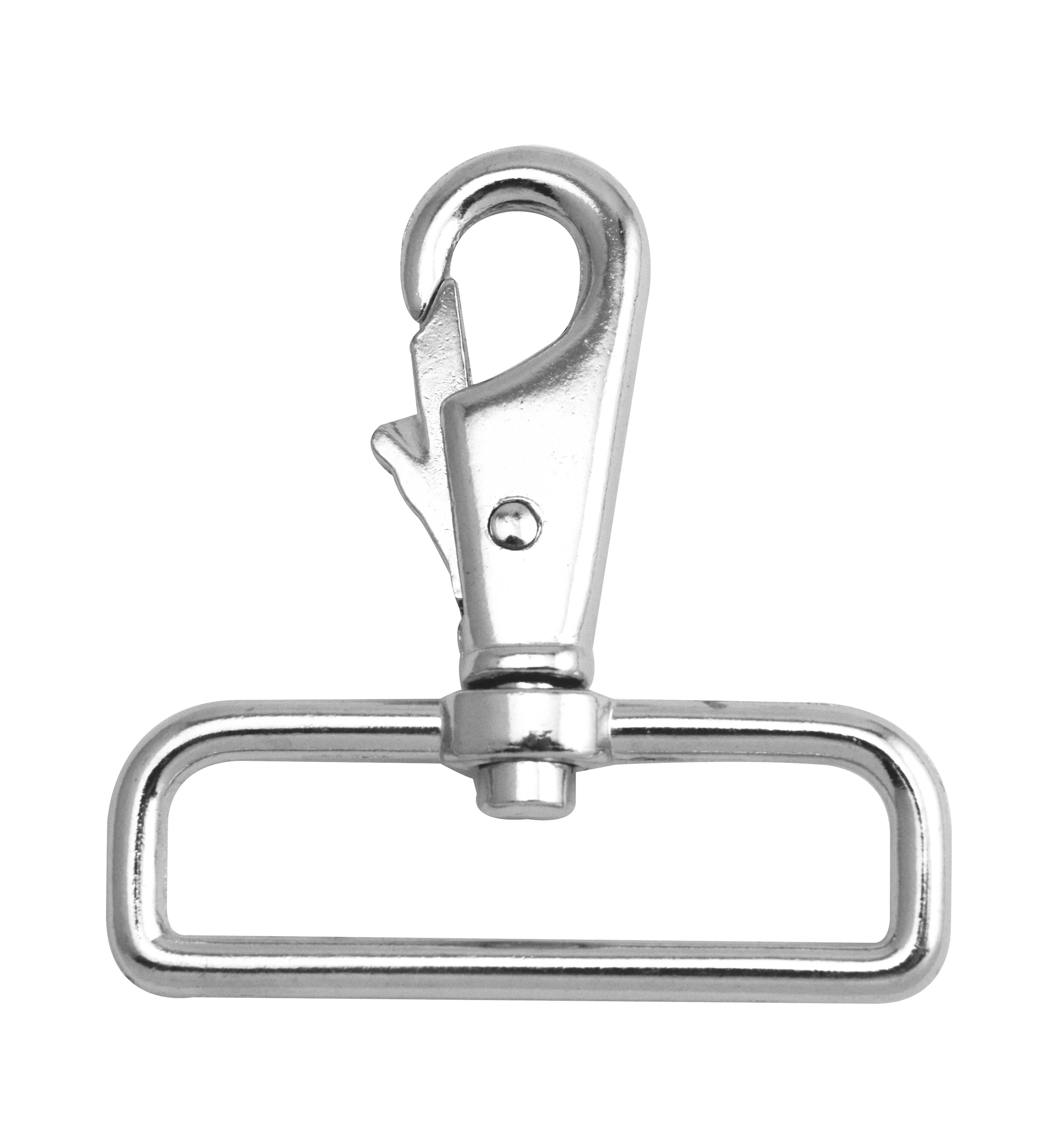 Fenggtonqii Silvery 2" Inner Diameter Right Angle D Ring Shrimp Head ...