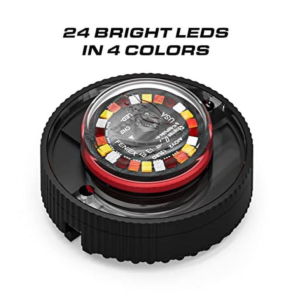 Feniex Quad Cannon 120° Hide-A-Way Compact LED Perimeter Light Uses Any ...
