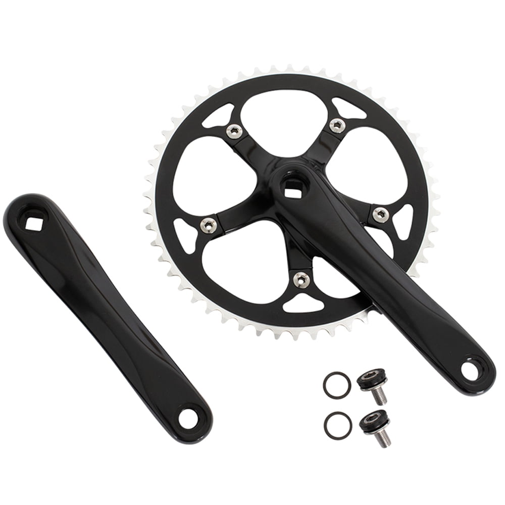 Fenix Bike Alloy F8152 Chainwheel Set 52T x 175mm Crank Arm (Black) - Walmart.com