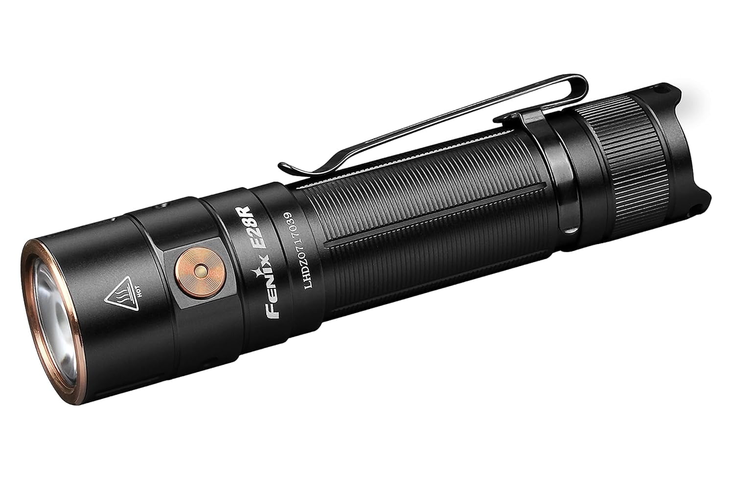 Fenix E28R Rechargeable Flashlight 1500 Lumen USBC EDC Size Side Switch ...