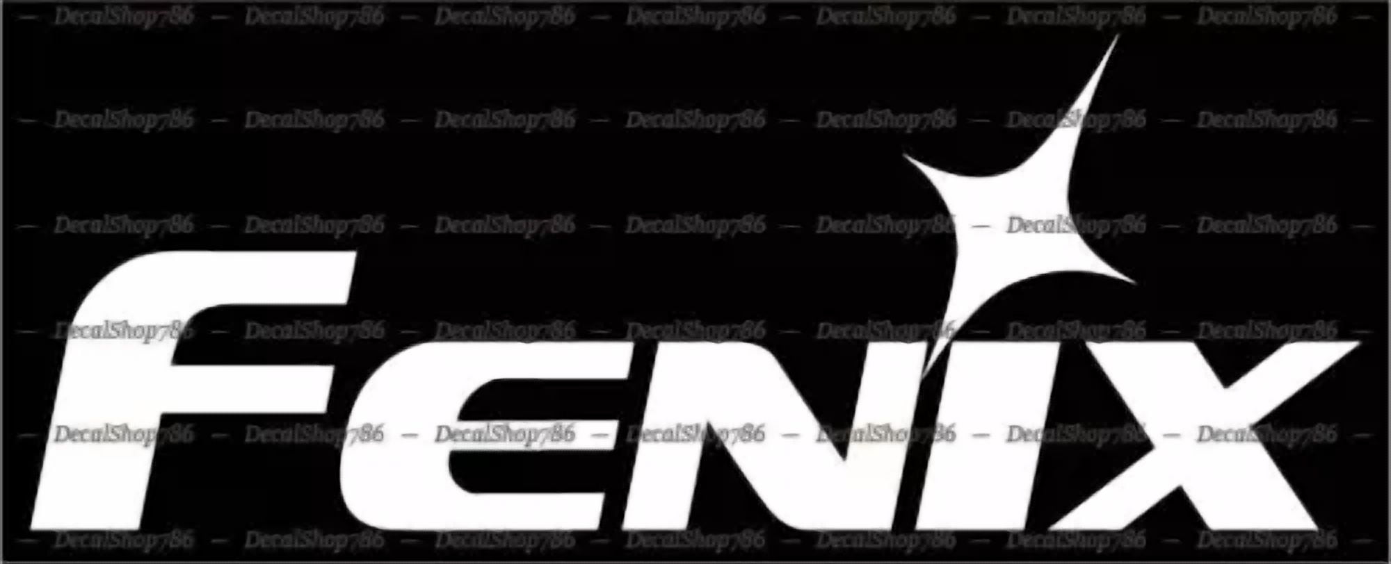 Fenix Lighting - Window/Car/Suv/Truck Vinyl Die-Cut Peel N' Stick ...