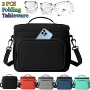 ZTTD Transparent Lunch Box Tote for Work with Strap & Storage, Men and ...