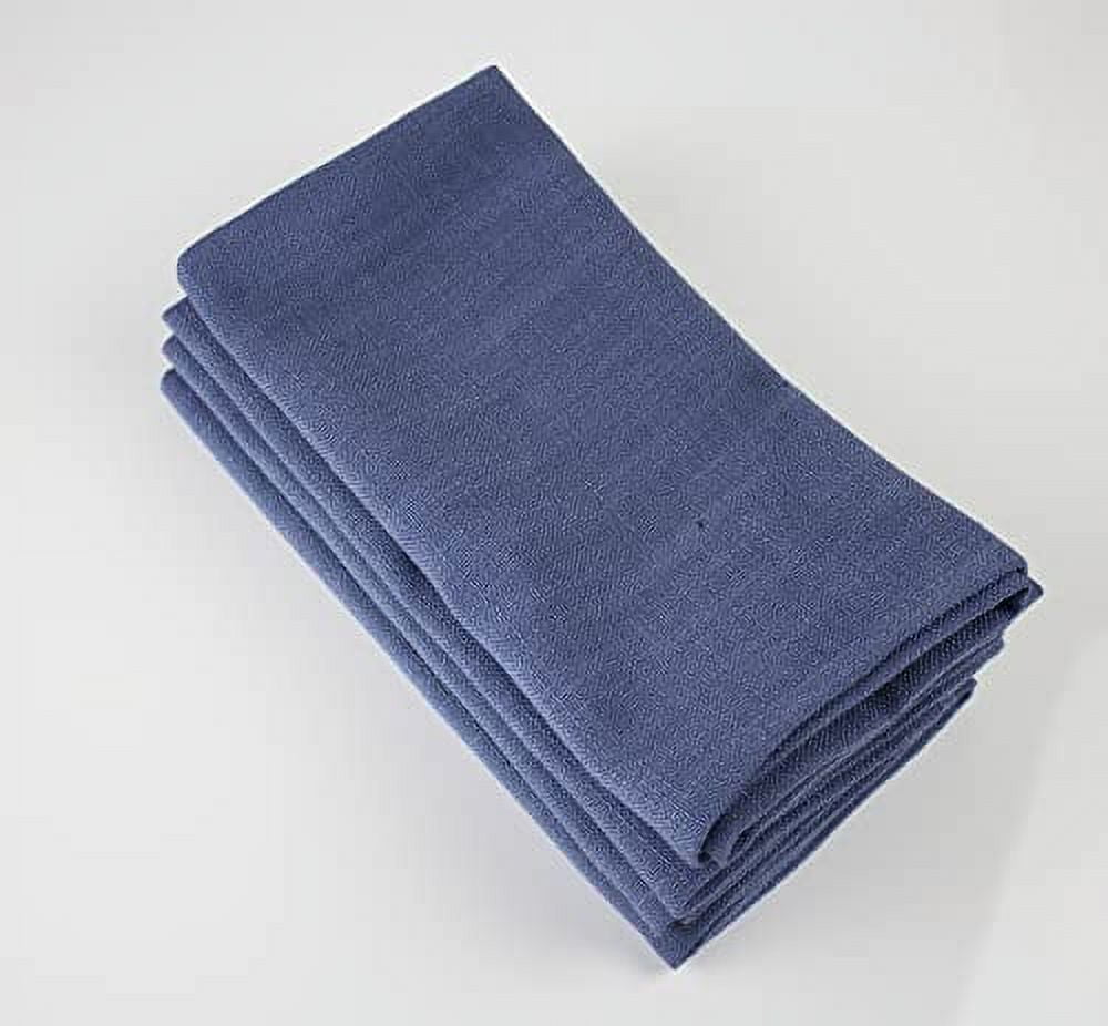 Fennco Styles Solid Color Dining Table Fabric Napkins, 20"x20", Set of ...