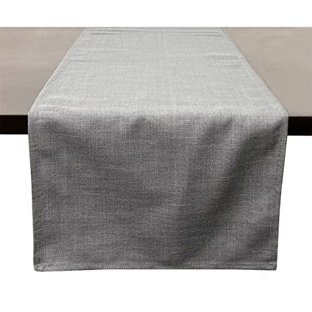 Fennco Styles Everyday Design Solid Color Table Runner 16" W x 108" L ...