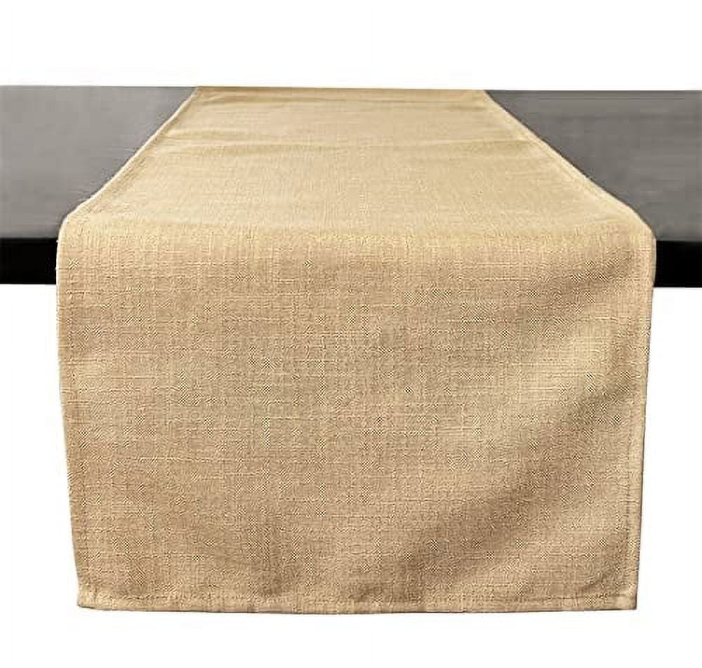 Fennco Styles Everyday Design Solid Color Table Runner 16" W x 54" L ...