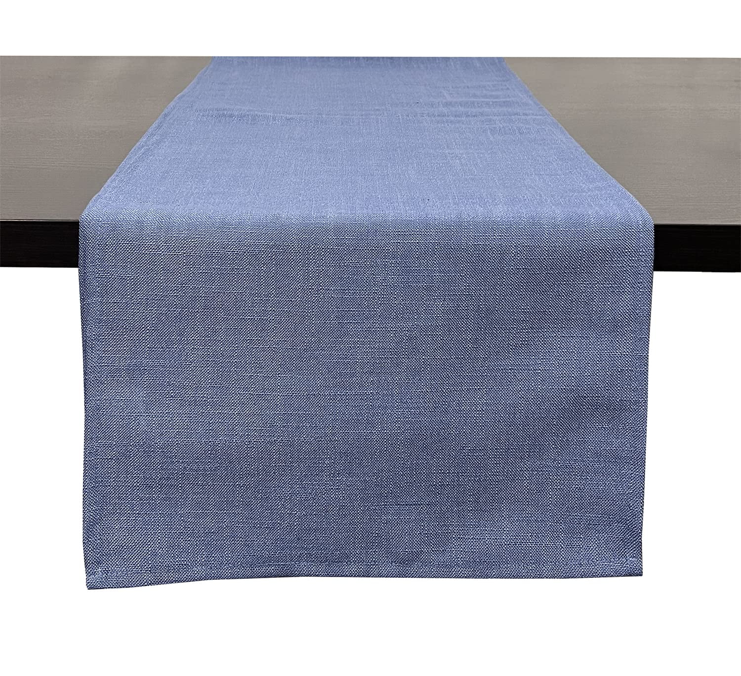 Fennco Styles Everyday Design Solid Color Table Runner 16" W x 90" L ...