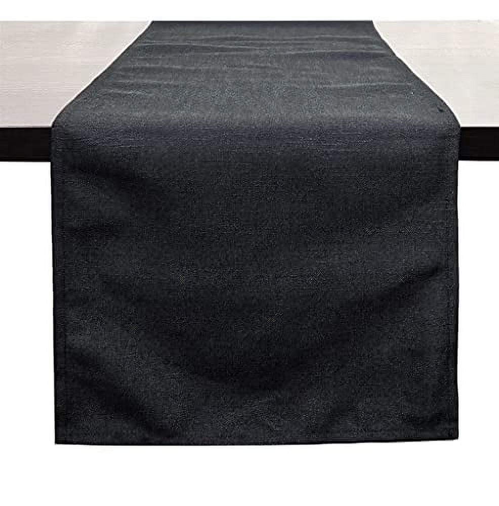 Fennco Styles Everyday Design Solid Color Table Runner 16" W x 90" L ...