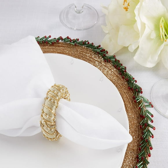 Glitz And Glimmer Napkin Rings