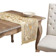 Fennco Styles Woven Nubby Natural Ramie Rustic 14 x 72 Inch Table ...