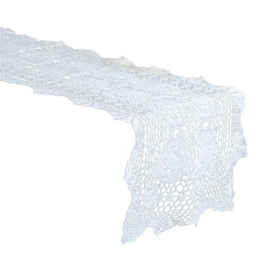 Elegant Velvet Lace Sheer Floral Deluxe Design Tablecloths - Taupe, 70 ...