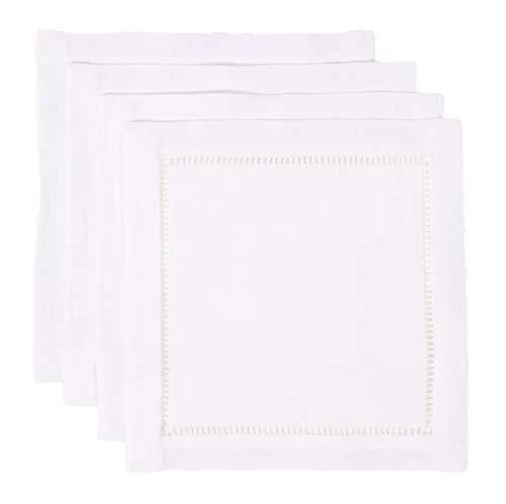 Fennco Styles Rochester Collection Contemporary Hemstitched Polyester 6 ...