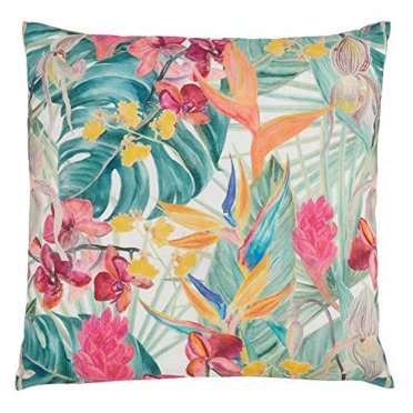 Fennco Styles Home Indoor Outdoor DÃ©cor Tropical Print Throw Pillow ...