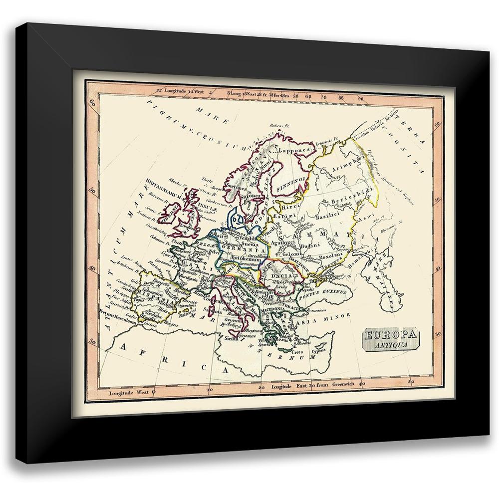 Fenner 17x15 Black Modern Framed Museum Art Print Titled - Ancient ...