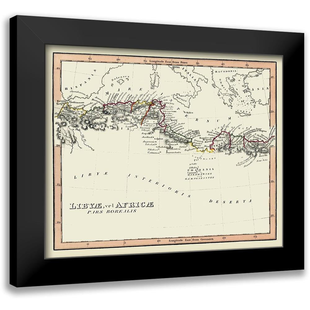 Fenner 17x15 Black Modern Framed Museum Art Print Titled - Ancient ...