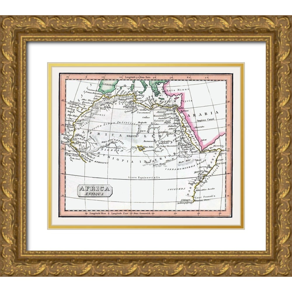 Fenner 17x15 Gold Ornate Wood Framed with Double Matting Museum Art ...