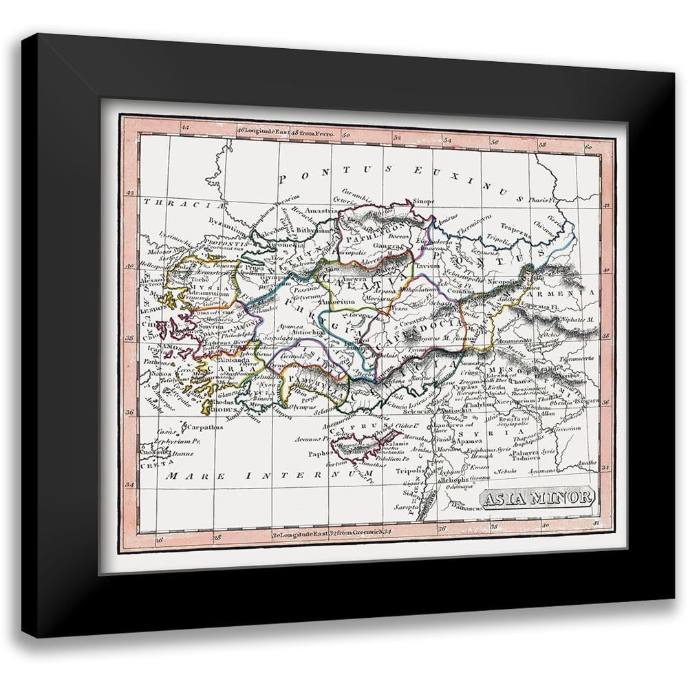 Fenner 23x20 Black Modern Framed Museum Art Print Titled - Asia Minor ...