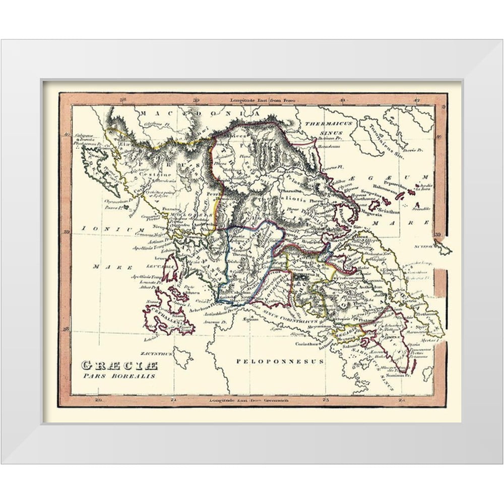 Fenner 24x20 White Modern Wood Framed Museum Art Print Titled ...