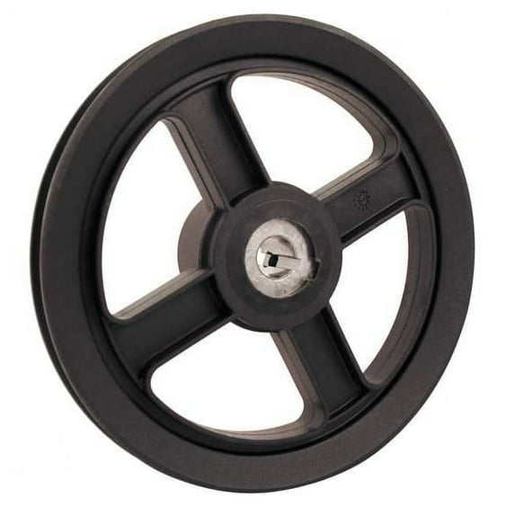 Fenner Drives V-Belt Pulley,Finished,1in,0.74in AFD74100 - Walmart.com