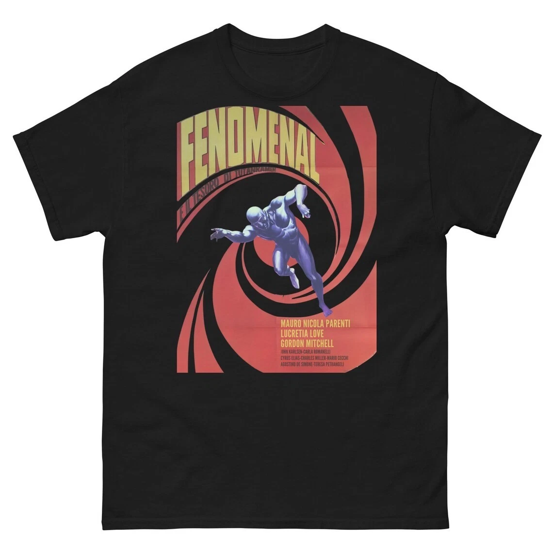 Fenomenal Italian Cult Hero 60s Super Spy Graphic Retro Comic Pulp ...