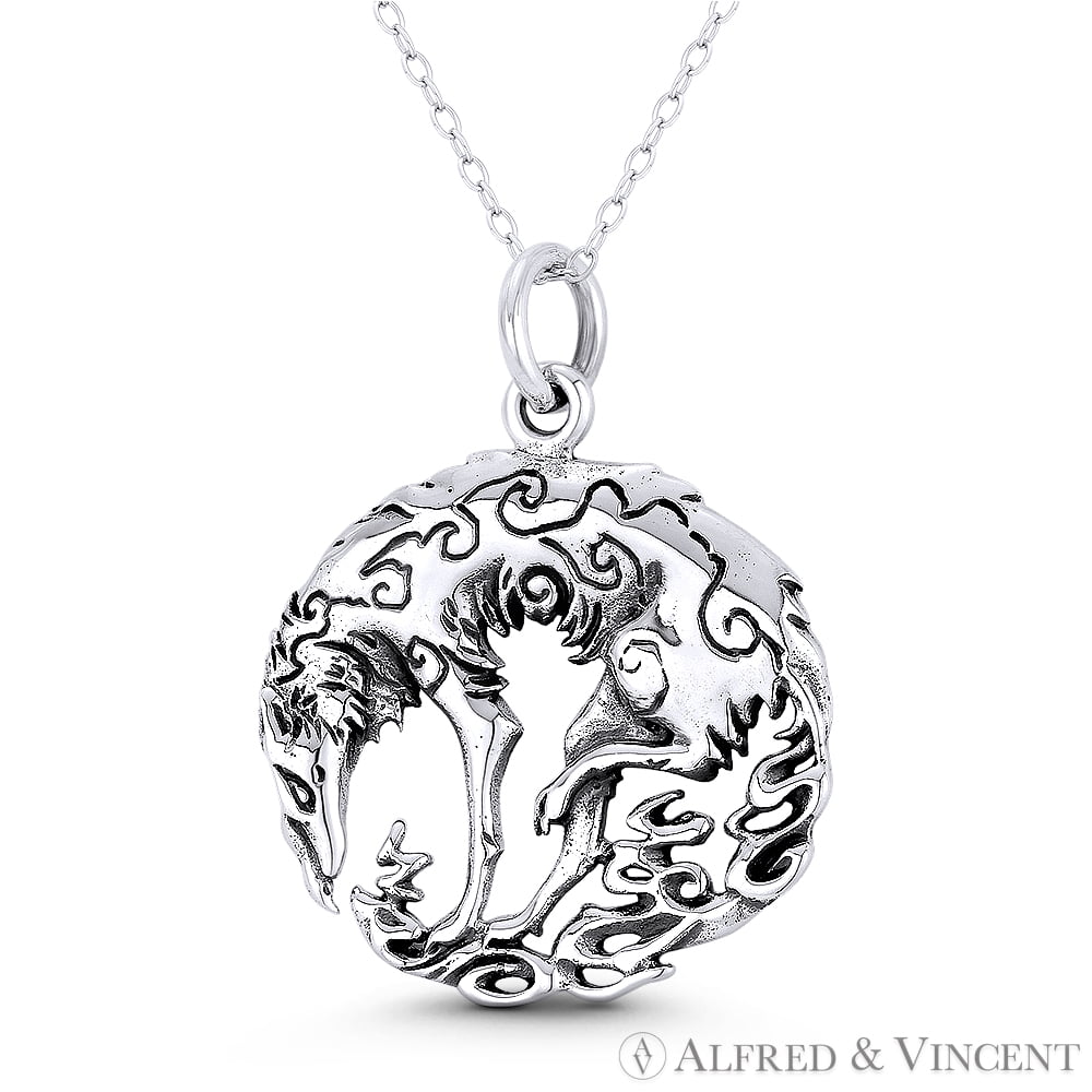 Fenrir, the Great Wolf Viking Norse Mythology Charm 34x27mm (1.3x1.1in ...