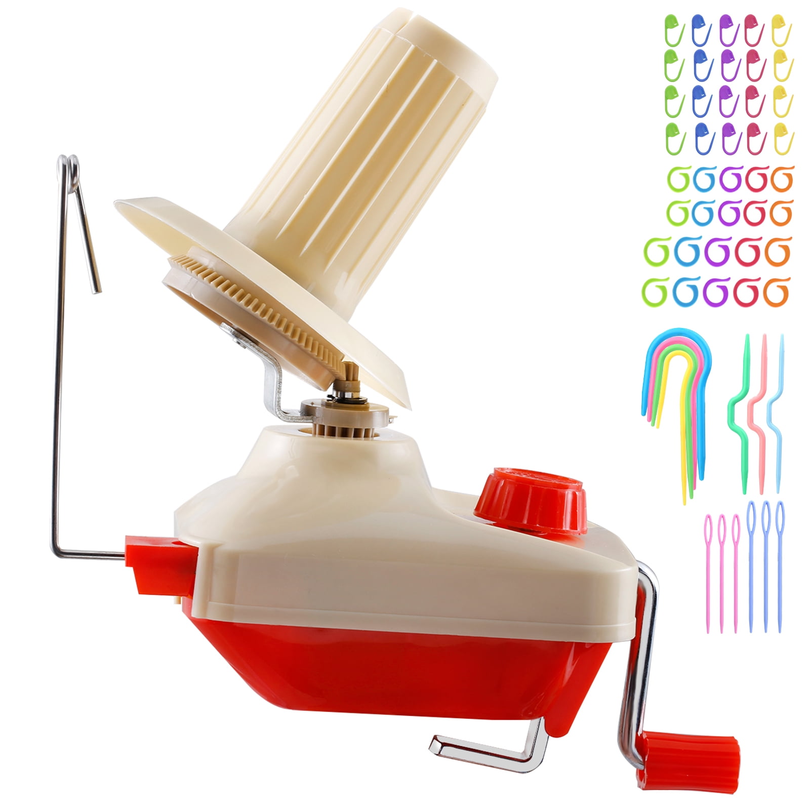 Fenrry Ball Winder Wool Winder Set Hand Operated Swift Yarn Wool ...