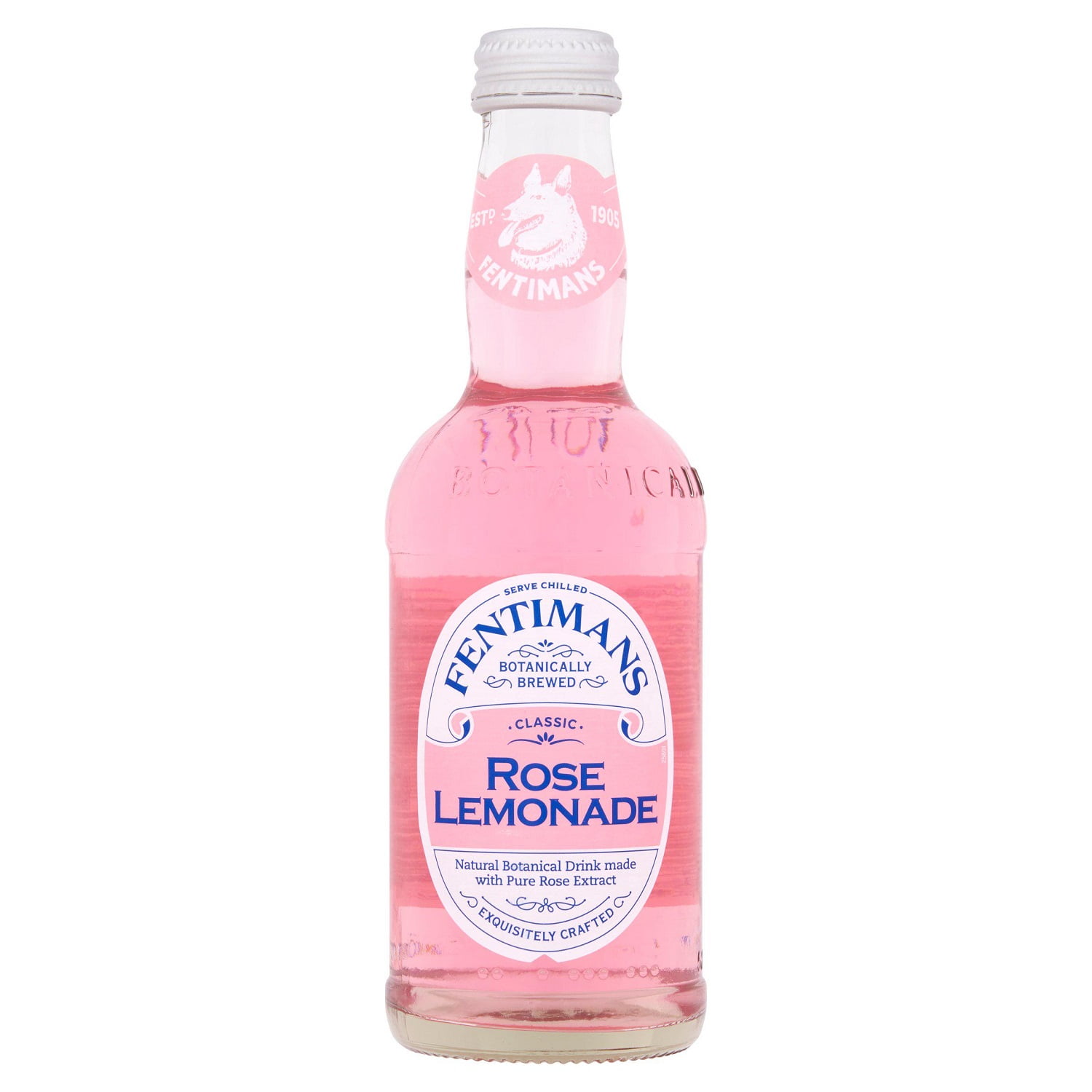Fentimans Rose Lemonade, Made with Pure Otto Rose Oil, 275ml, Case of ...