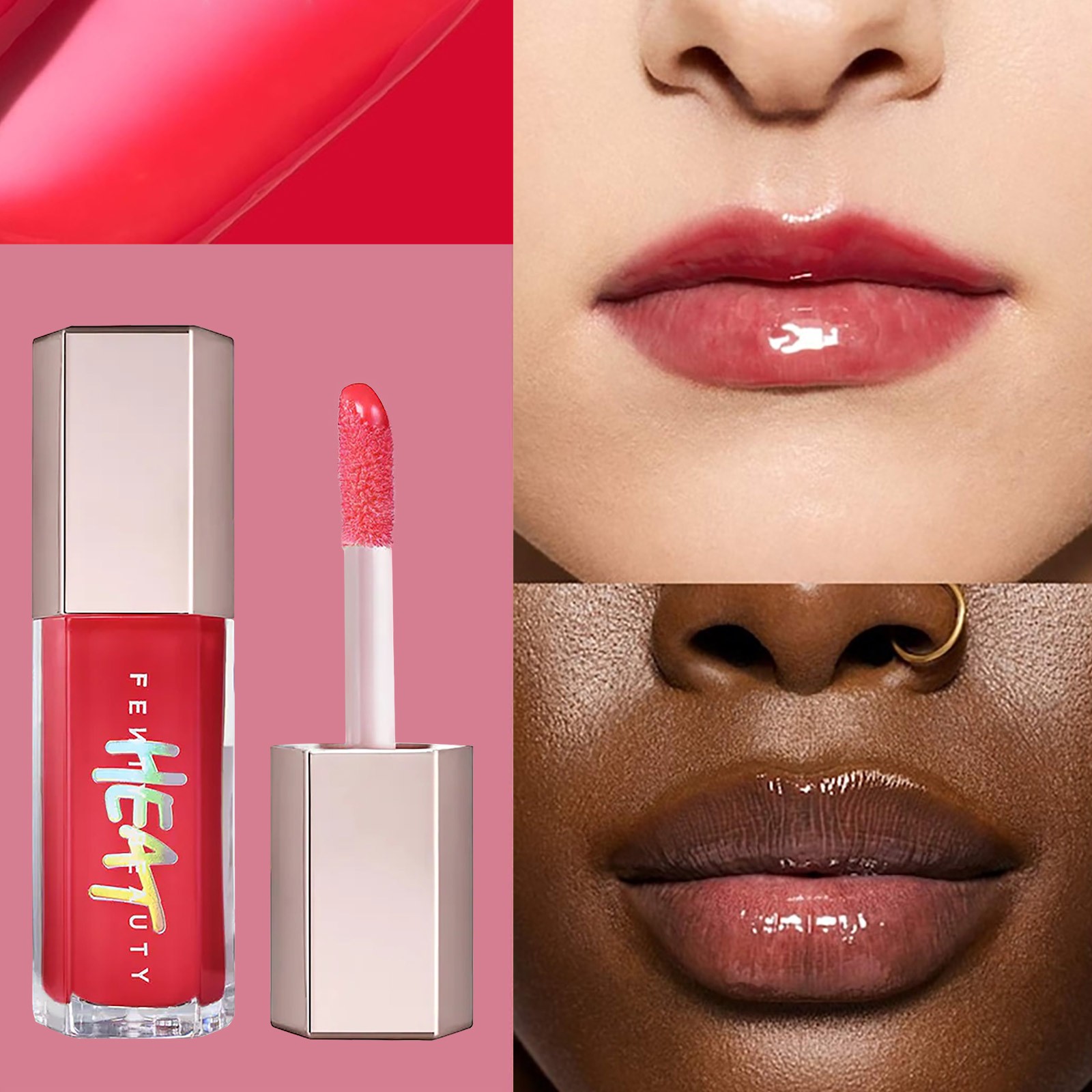 Fenty Beauty Gloss Bomb Cream Color Drip Lip Cream Mauve Wives ...