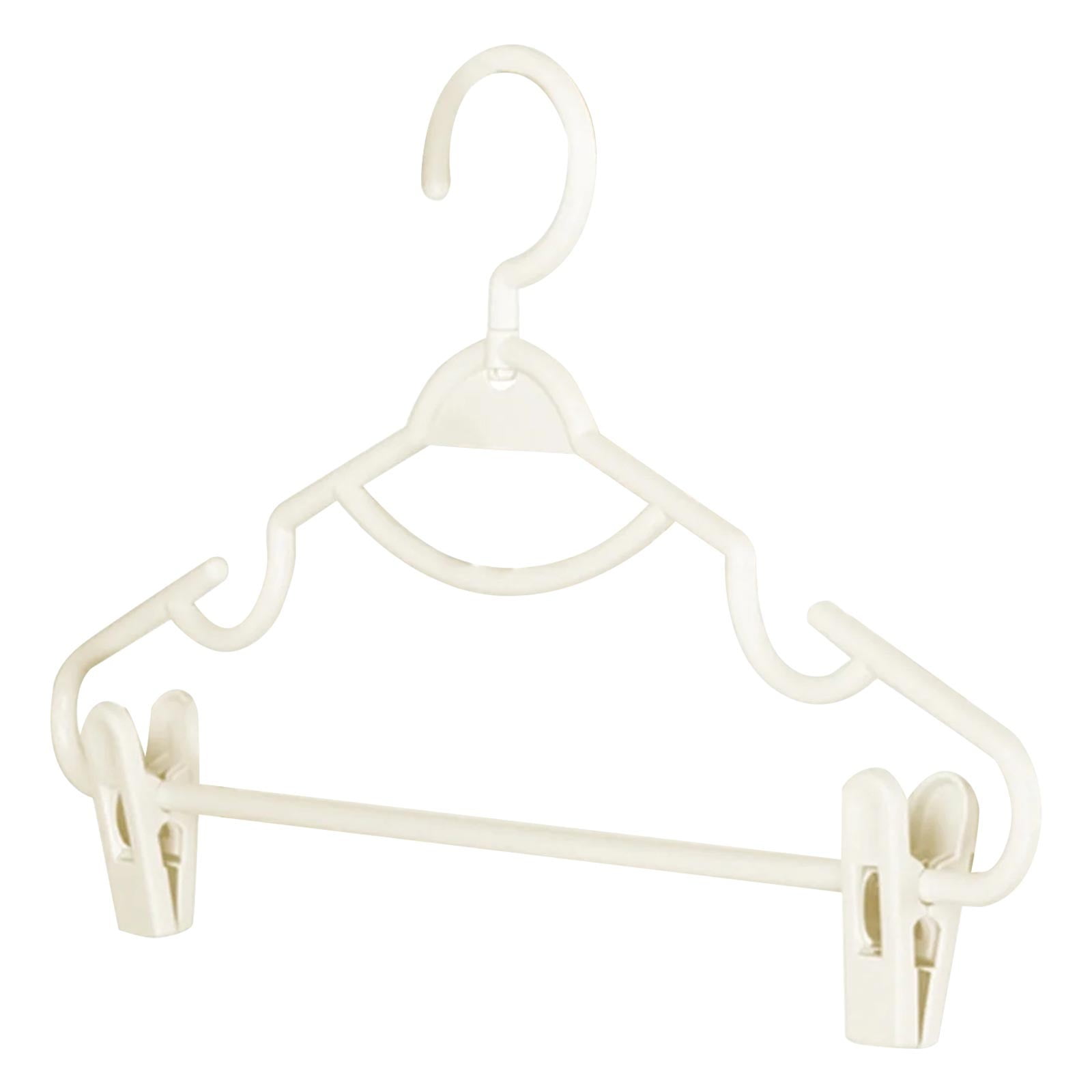 Fenull [Household Hanger with Clips Skirt Hanging Non and Non Marking ...