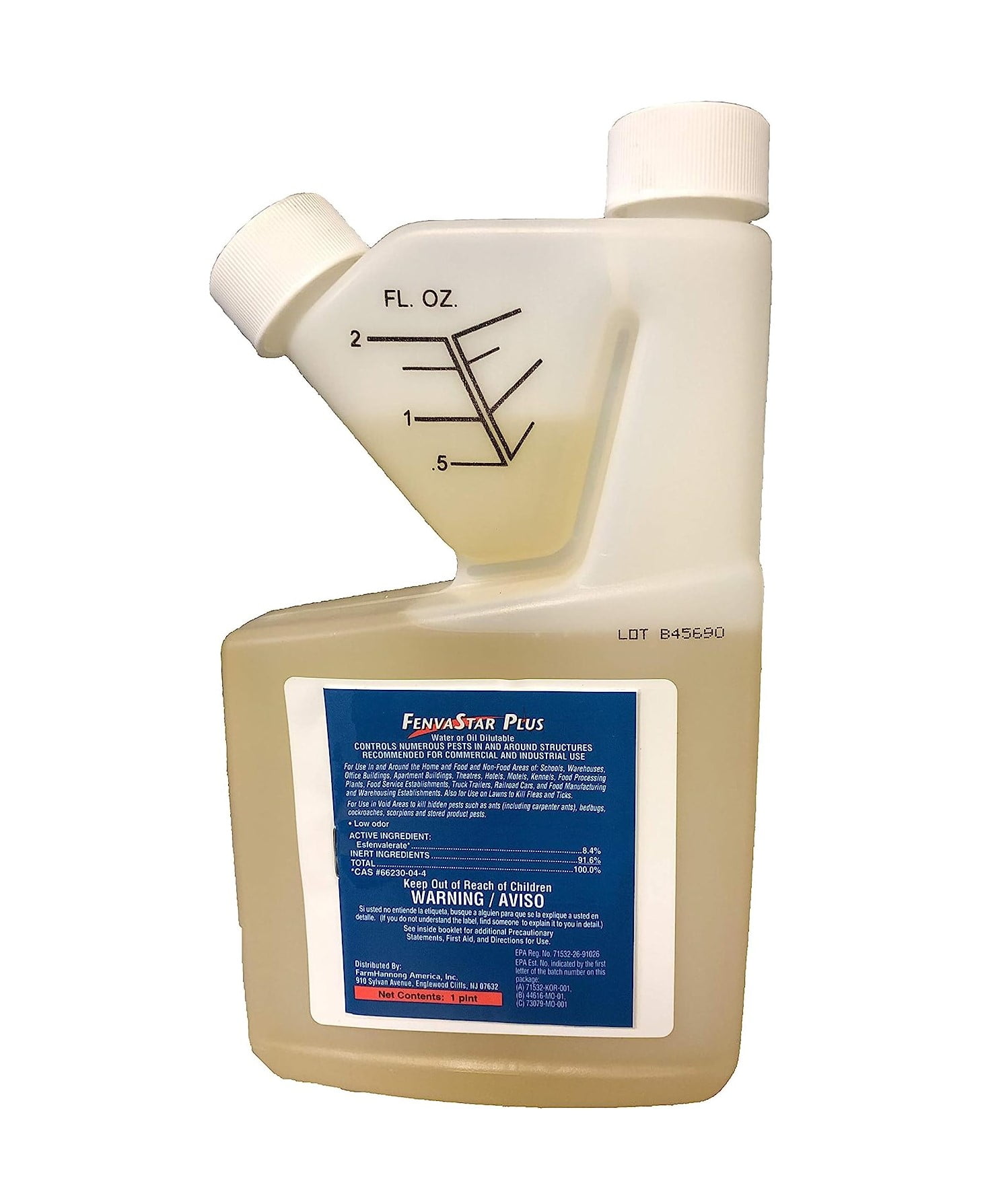 FenvaStar Plus Insecticide - Kills Pests Quickly - 16 fl oz Bottle by ...