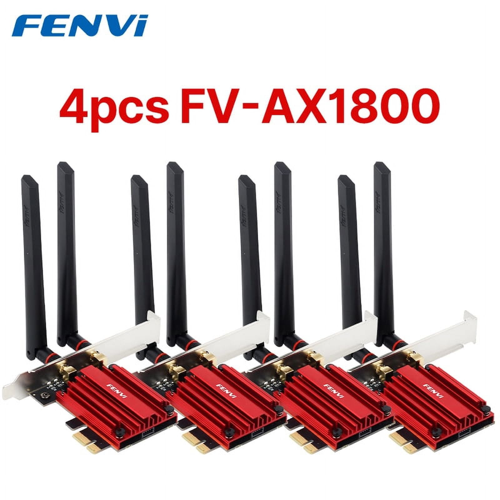 Fenvi WiFi 6 Pcie Wireless Adapter AX1800 Dual Band 5Ghz/2.4Ghz for Bluetooth 5.2 WiFi6 Network ...