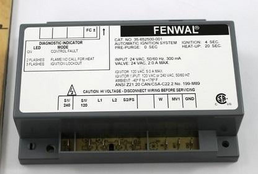Fenwal 35-652500-001 - Ignition Module - Walmart.com