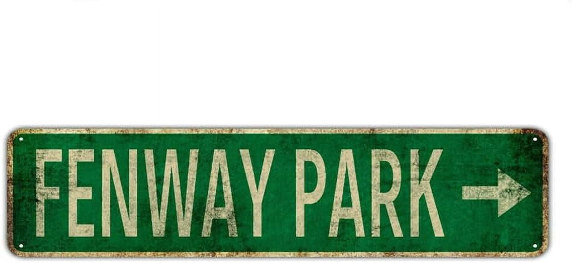 Fenway Park Street Sign, Fenway Park Gift, Fenway Park Wall Decor for ...