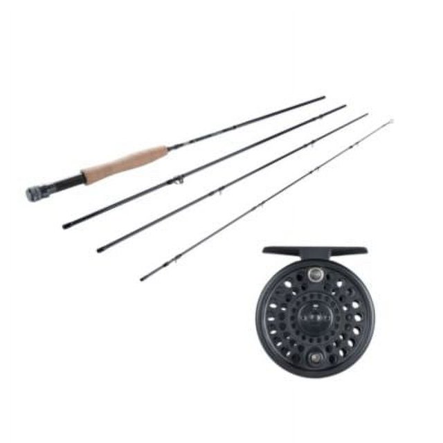 Fenwick Pflueger NightHawk Fly Reel and Fishing Rod Kit - Walmart.com