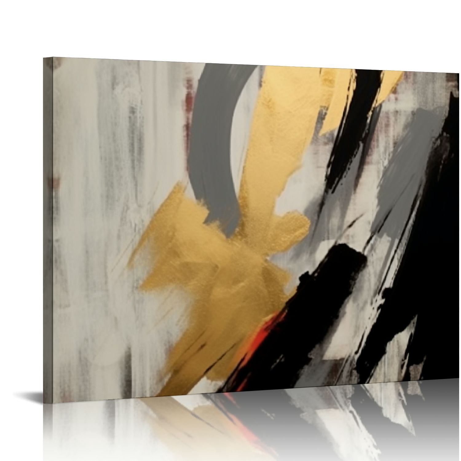 Fenyluxe Abstract Expressionism Canvas Prints Wall Art Ready To Hang ...