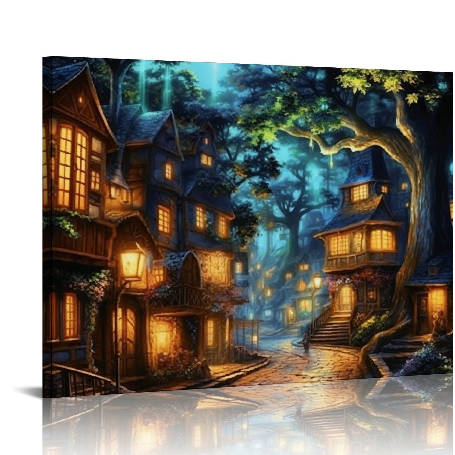 Fenyluxe Fantasy Art Wall Decor Canvas Print Ready To Hang Home Decor ...