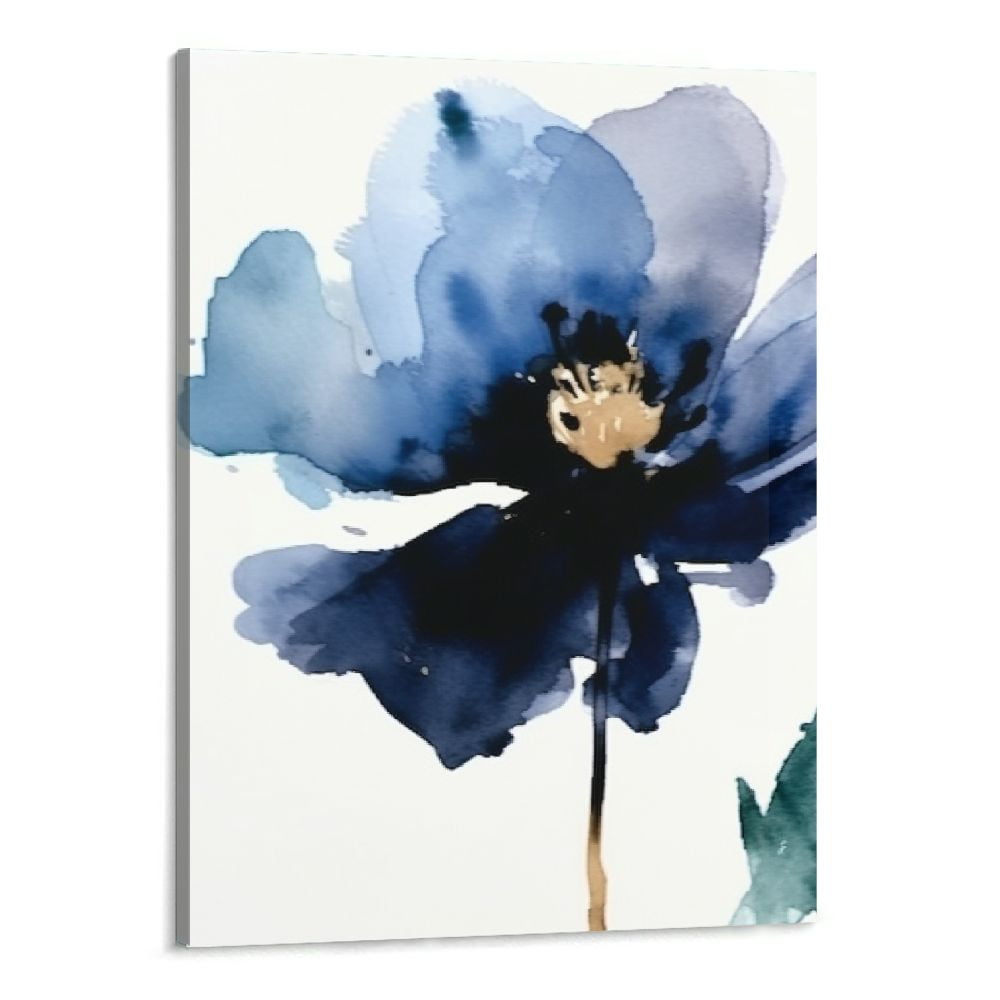 Fenyluxe Flower Canvas Prints Art for Bedroom Watercolor Lotus Flower ...