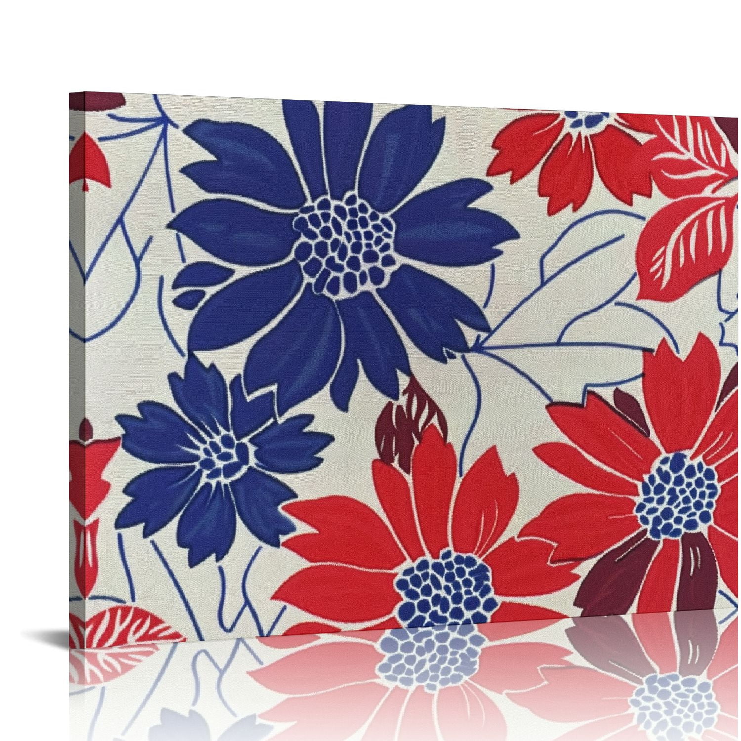 Fenyluxe Flower Pattern Silk Screen Wall Decor For Bedroom Kitchen ...