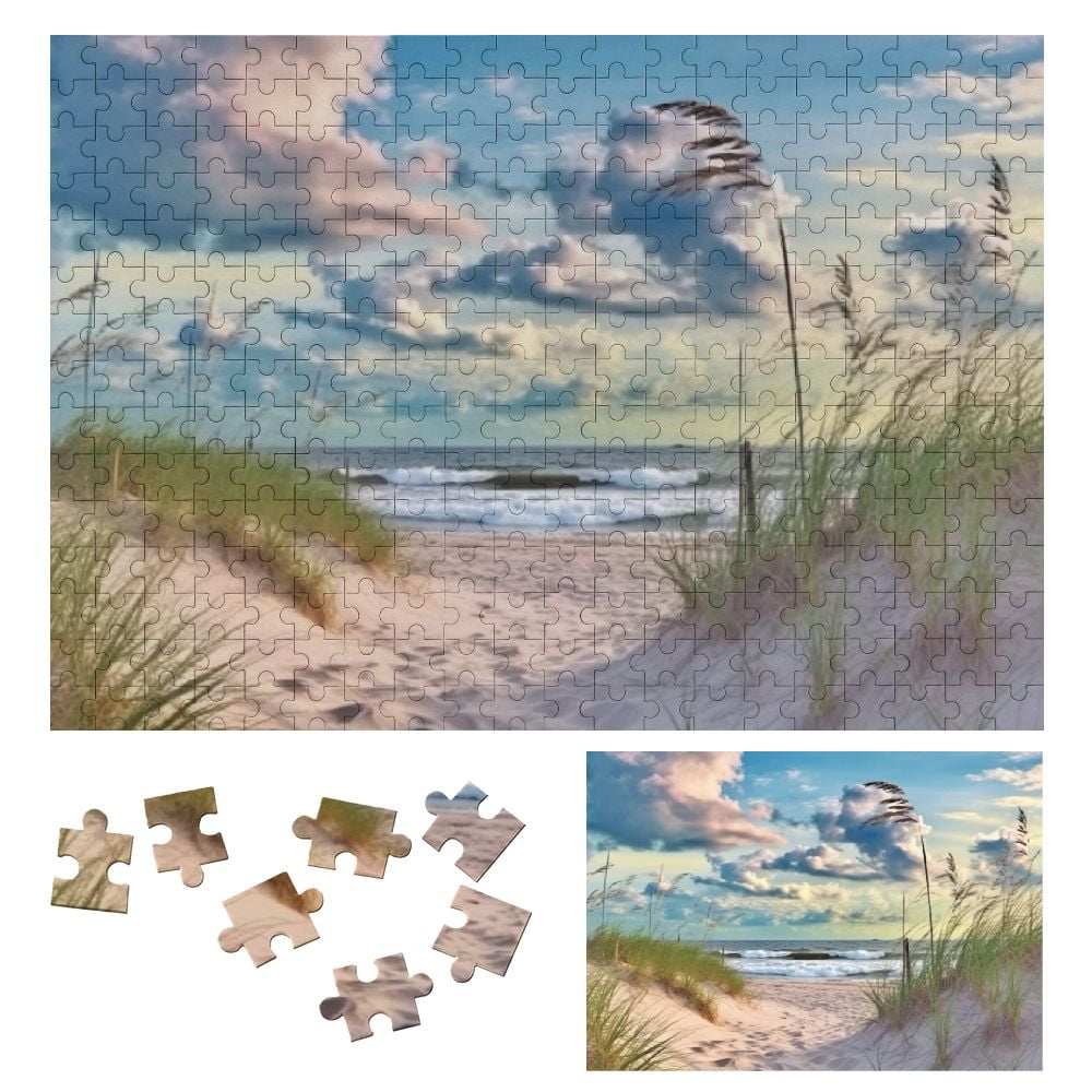 Fenyluxe High Tide Ocean Puzzle - Puzzles for Adults Beach 300 PCS ...