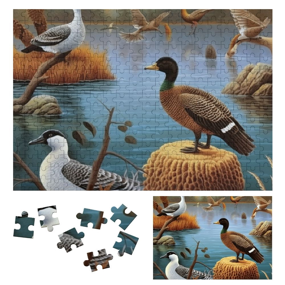 Fenyluxe Jigsaw Puzzle for Adults, Family, Or Youth - Lake Life 300 PCS ...
