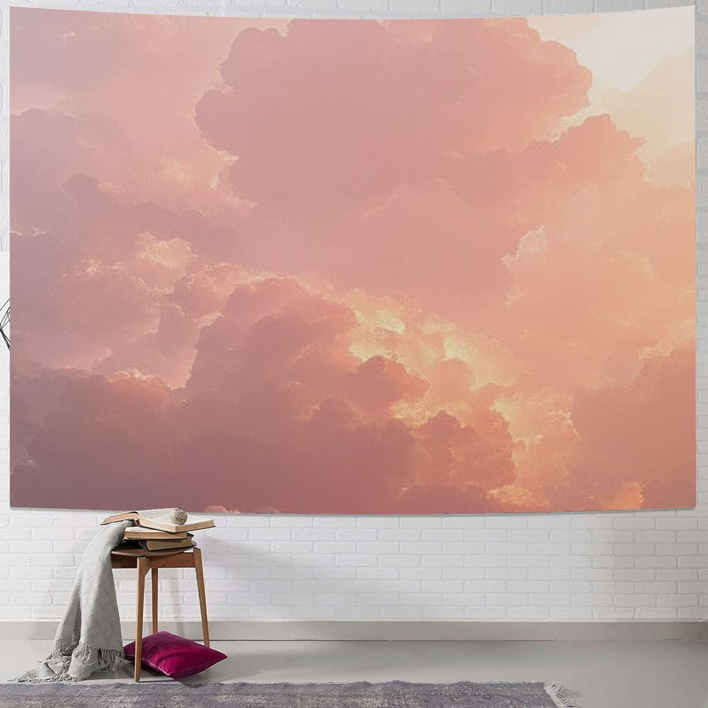 Fenyluxe Monika Strigel Candy Pastel Clouds Poster, Pink 60x50inch ...
