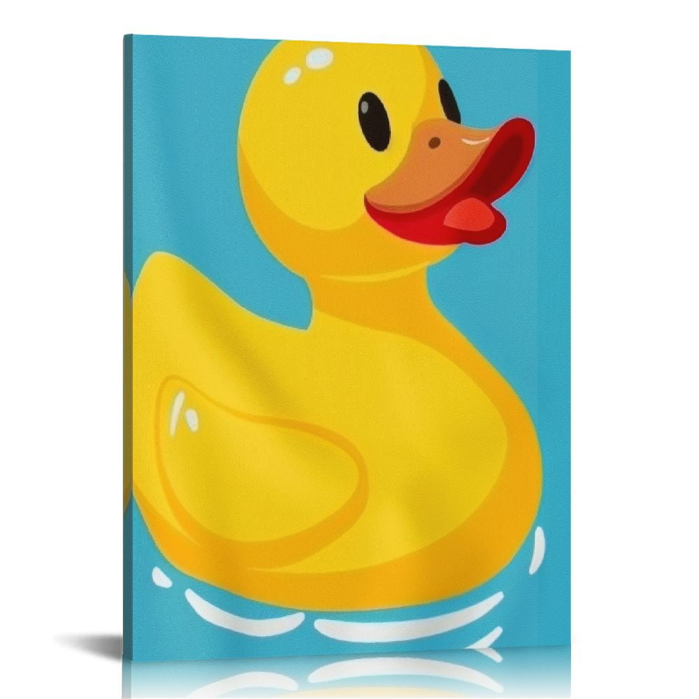 Fenyluxe Rubber Ducky Wall Decor for Bedroom and Kitchen, Fashion ...