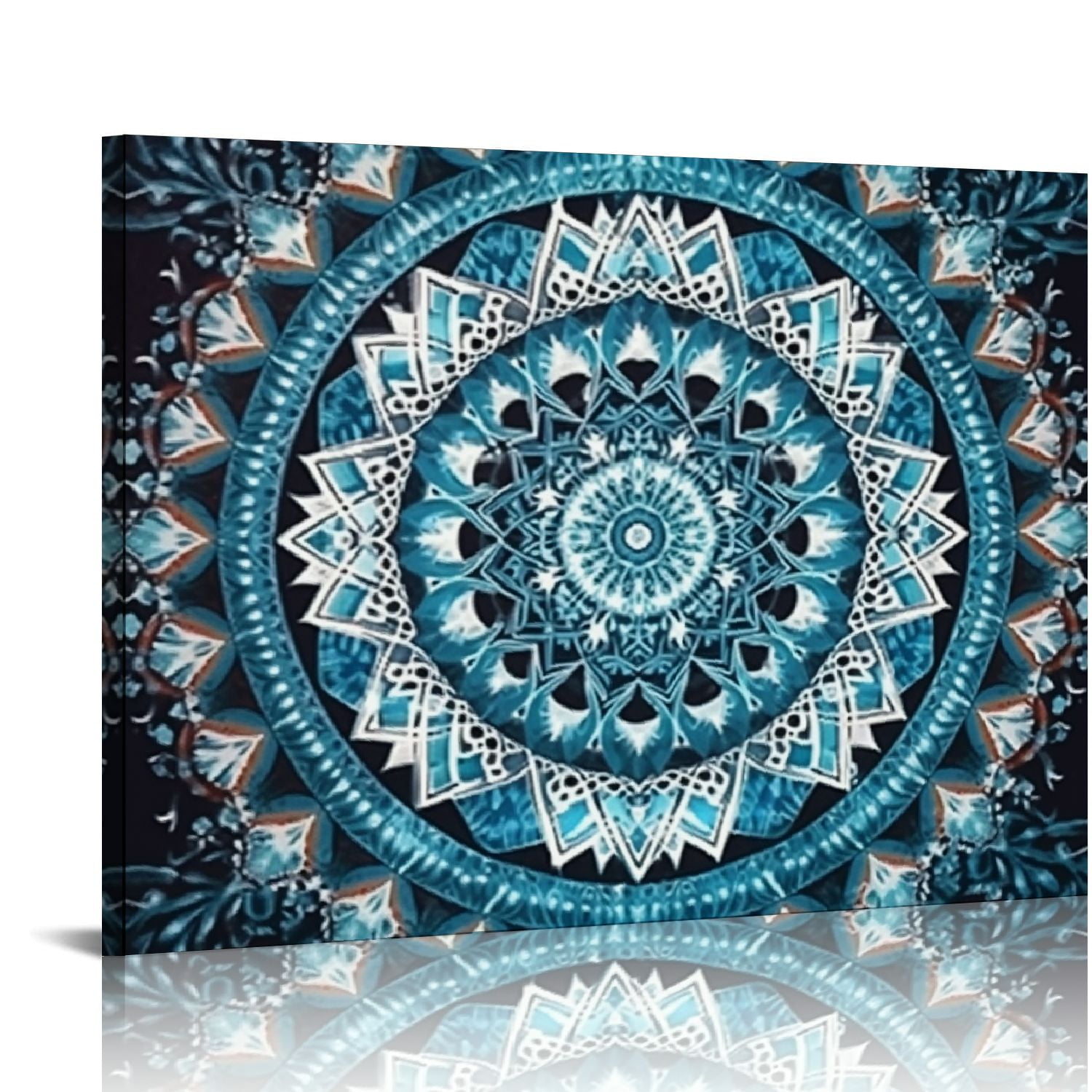Fenyluxe Sacred Geometry Canvas Print Wall Art for Home Decor Ready To ...
