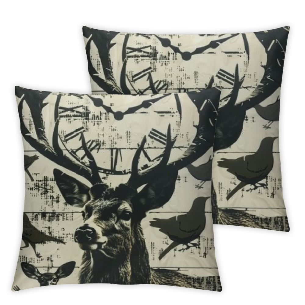 Fenyluxe Set of 2 Fishing Hunting Theme Pillow Cover for Couch Decor ...