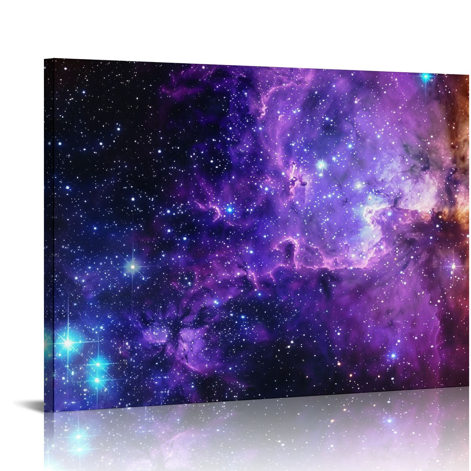 Fenyluxe Star Cluster Canvas Wall Art Print Ready To Hang Home Decor ...