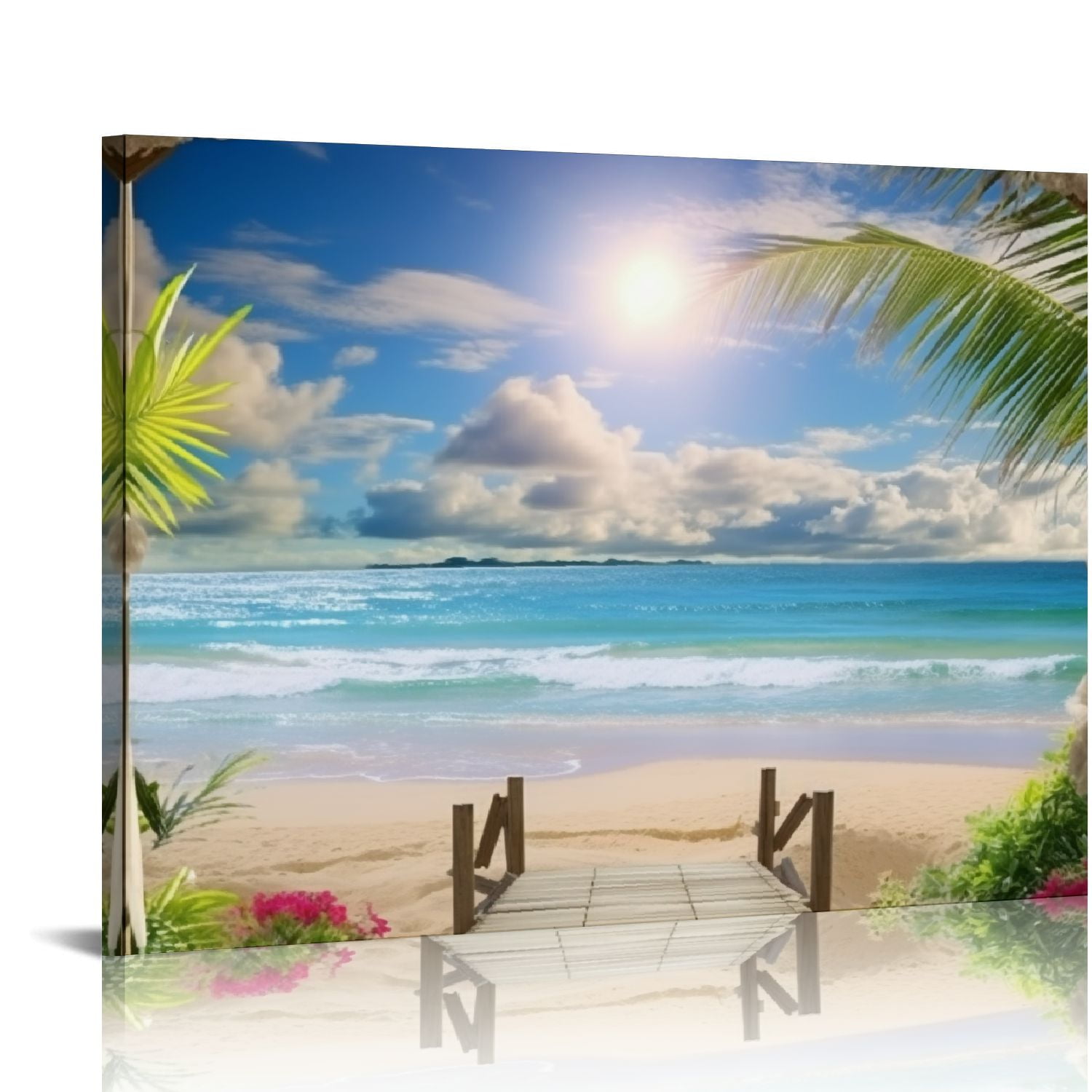 Fenyluxe Sun Walkway Canvas Ready to Hang Art Modern Prints for Home ...