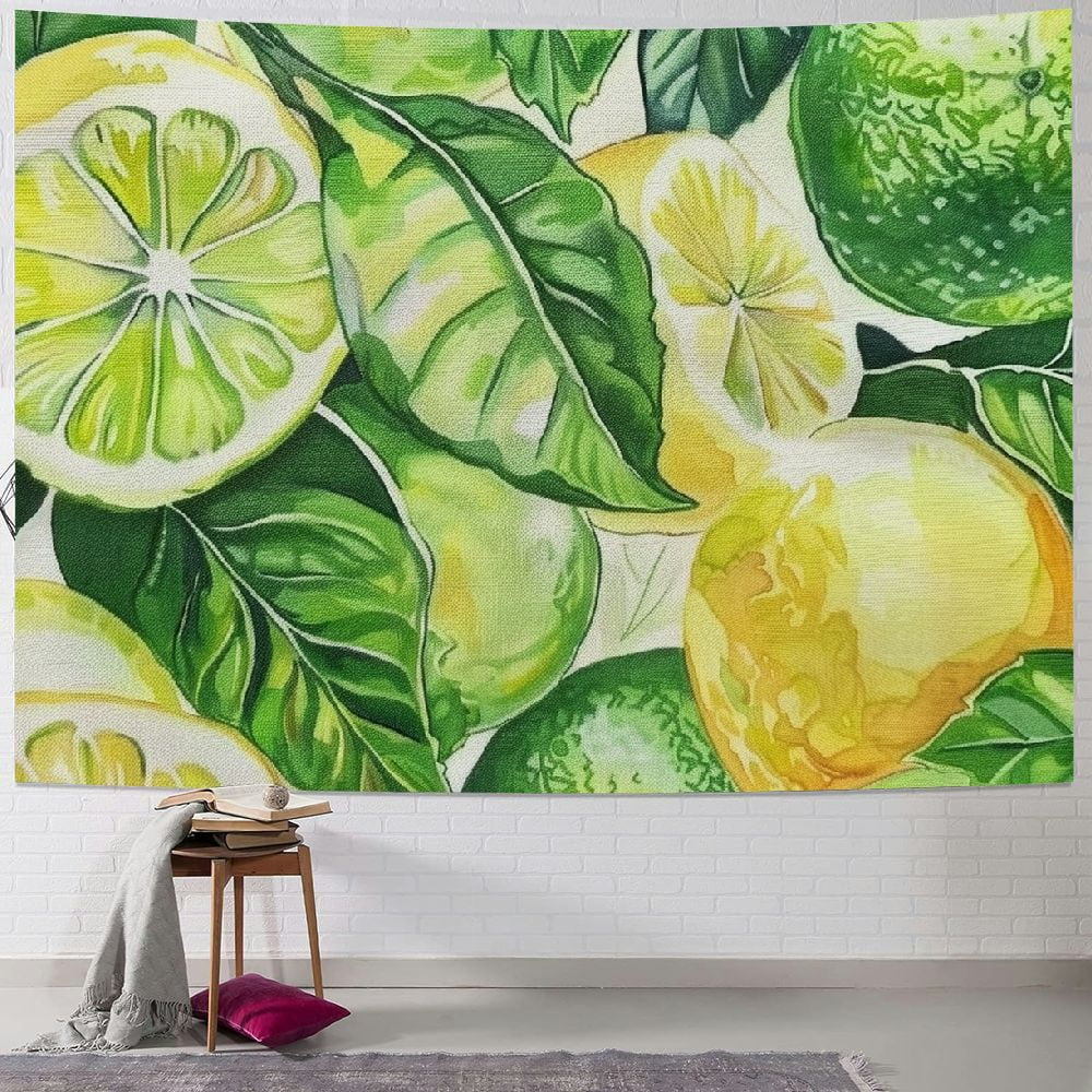 Fenyluxe Tapestries for Men Nice Handmade Pattern of Tea Leafs and ...