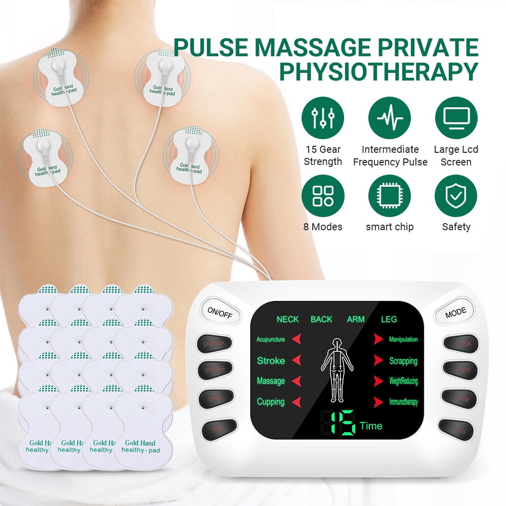 Feoflen Electrical Muscle Relax Stimulator Massager, Therapy Machine ...