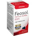 Feosol Original Iron Supplement, Ferrous Sulphate Pills, 120 Count ...