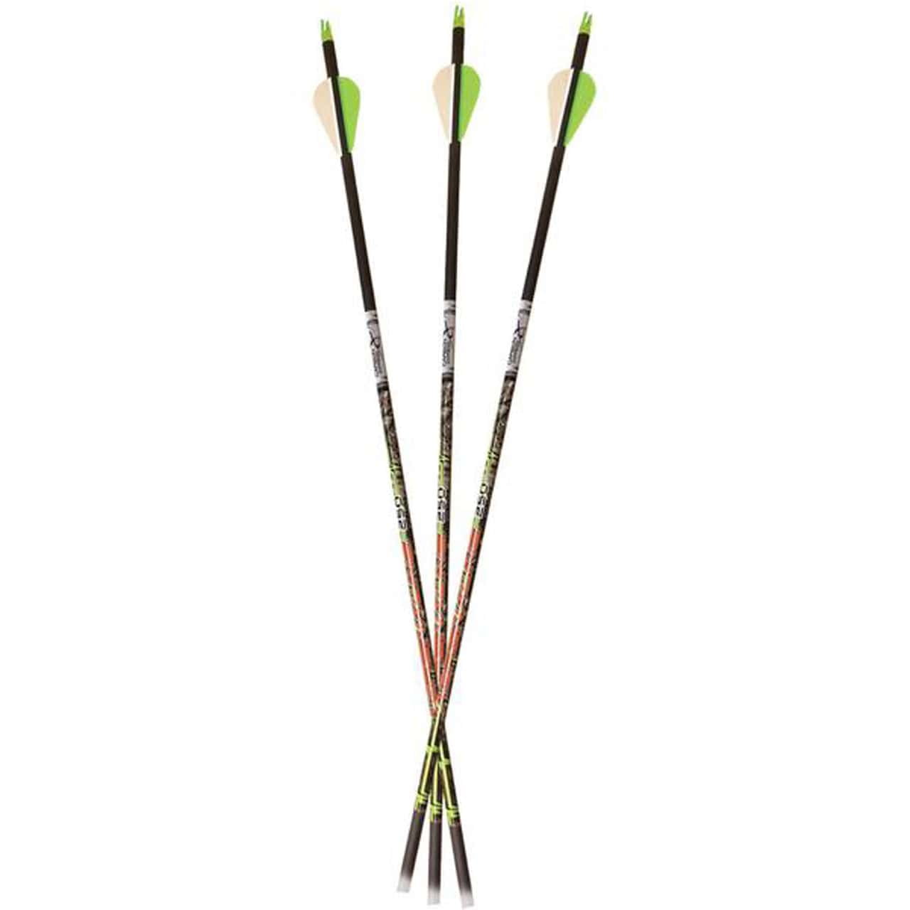 FeraDyne 50888 Carbon Express Archery CX Adrenaline Fletched 350 Arrow ...