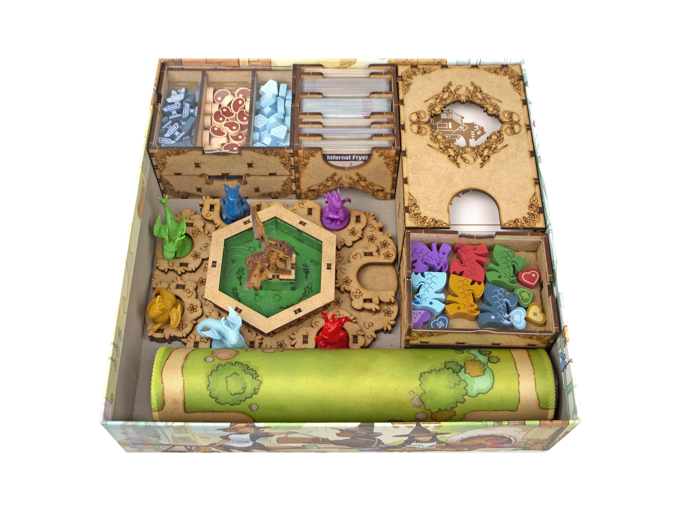 Feradny 54 Pack Wooden DHF10 Triangle Peg Game Fun Peg Board Games ...